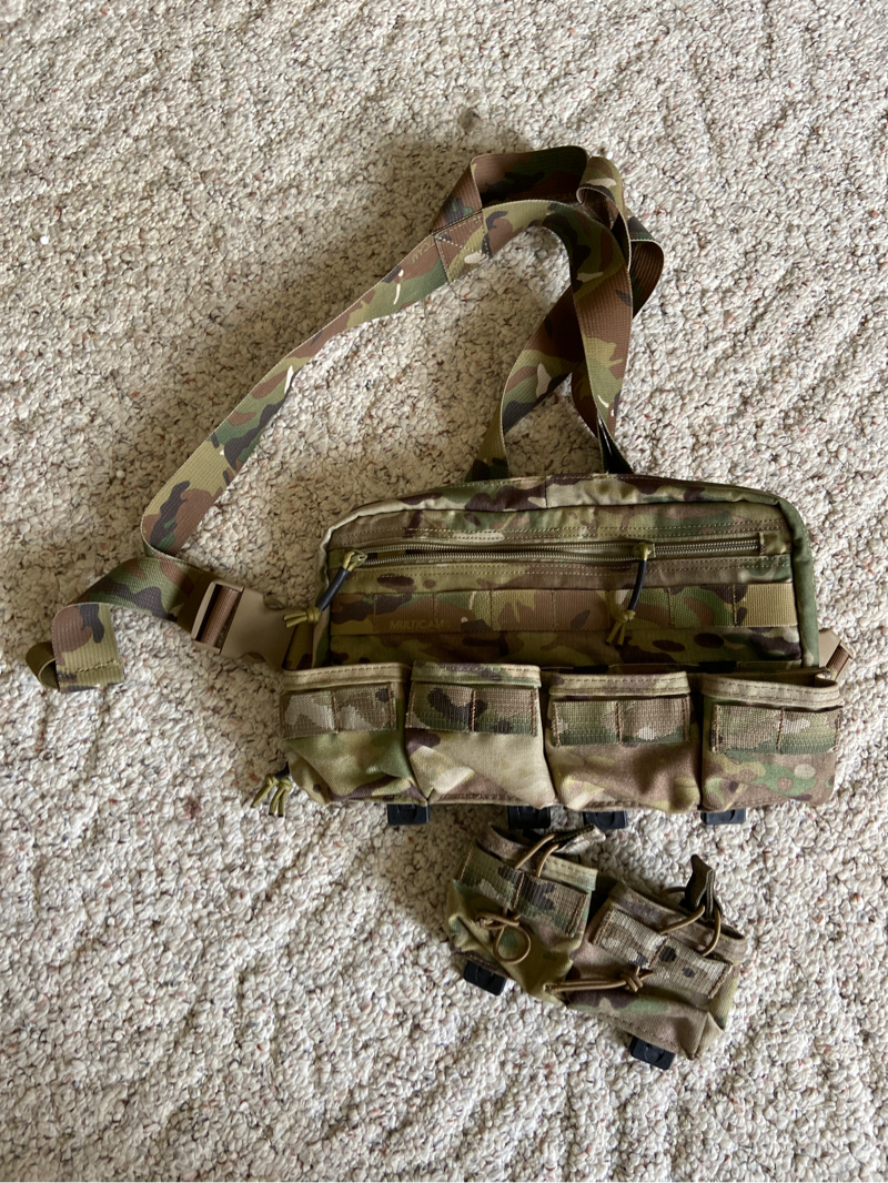 SOLD chest rig with m14 mag pouches | HopUp Airsoft