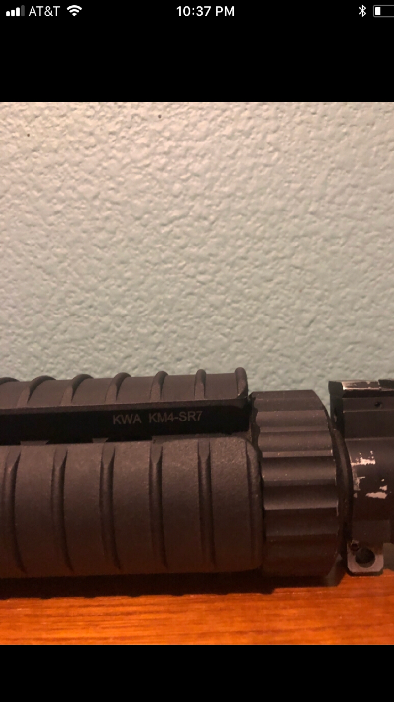 SOLD kwa sr7 m4 upper mk18 | HopUp Airsoft