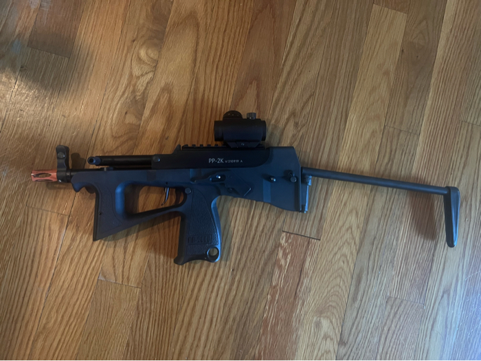 Modify PP-2K GBB SMG w/Red Dot *NO MAGS - SEALS BROKEN* | HopUp Airsoft