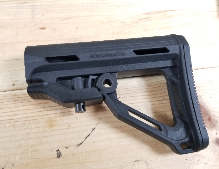 SOLD ICS Retractable Stock Black | HopUp Airsoft