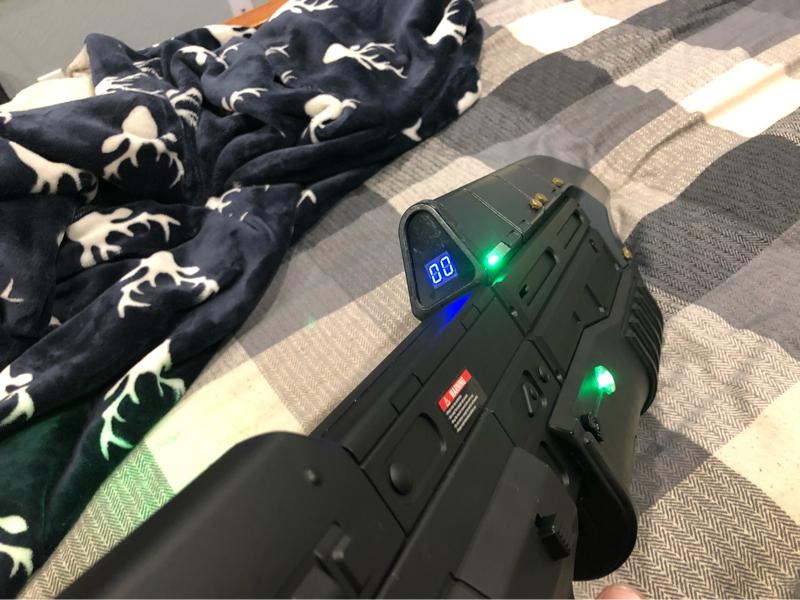 SOLD upgraded chrono blaster (halo gun) | HopUp Airsoft
