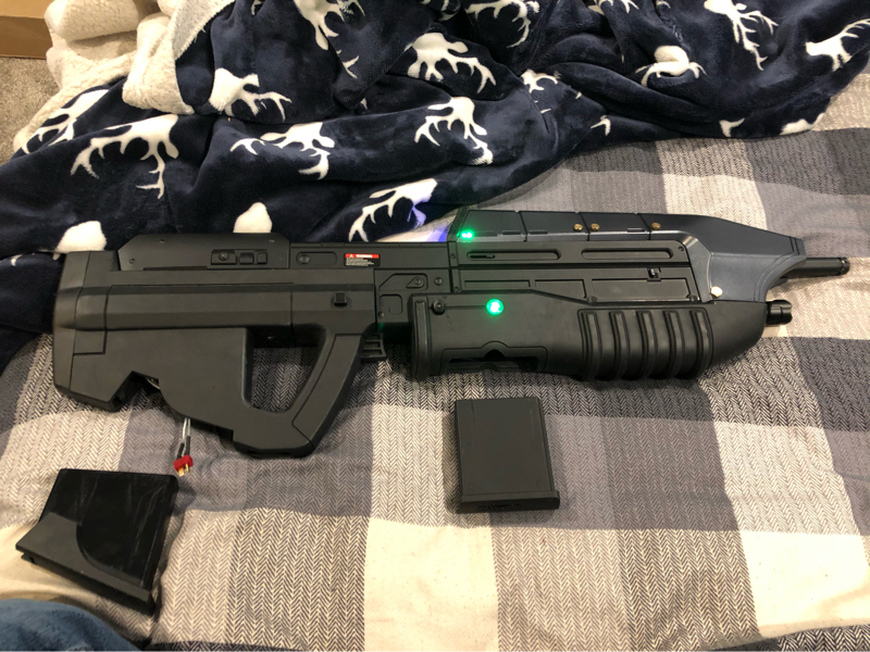 SOLD upgraded chrono blaster (halo gun) | HopUp Airsoft