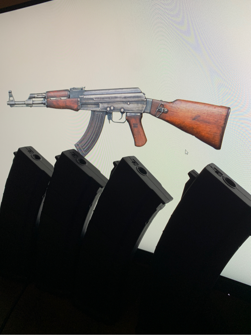 SOLD 4 Matrix Ak mags | HopUp Airsoft