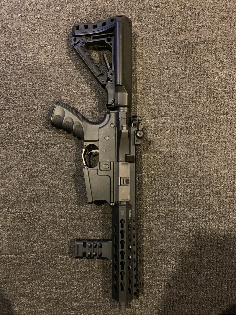 SOLD Upgraded G&G Combat machine w/ high torque motor, mosfet and tight ...