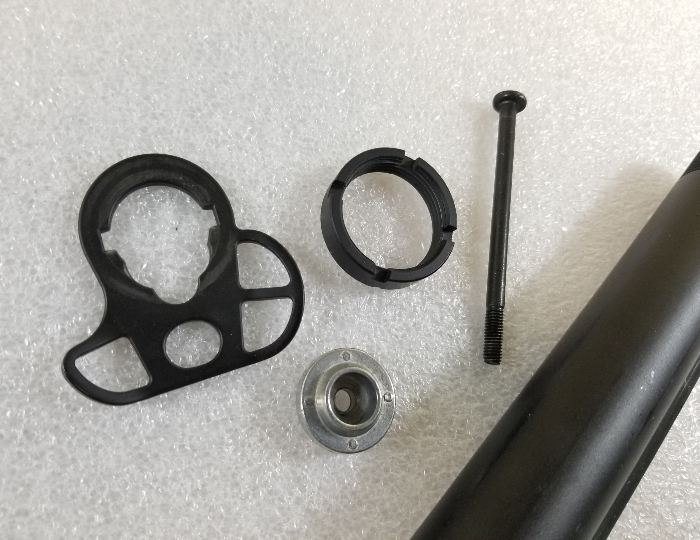 SOLD Metal Buffer Tube w/ Sling Plate, Real Style Castle Nut for M4 AEG ...