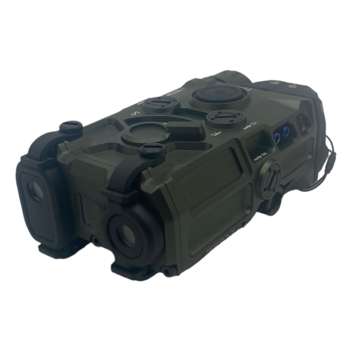 OGL aluminum peq box OD green laser + LED + IR Laser Foliage Green ...