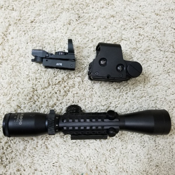 SOLD Replica Eotech, red dot, and adjustable scope | HopUp Airsoft