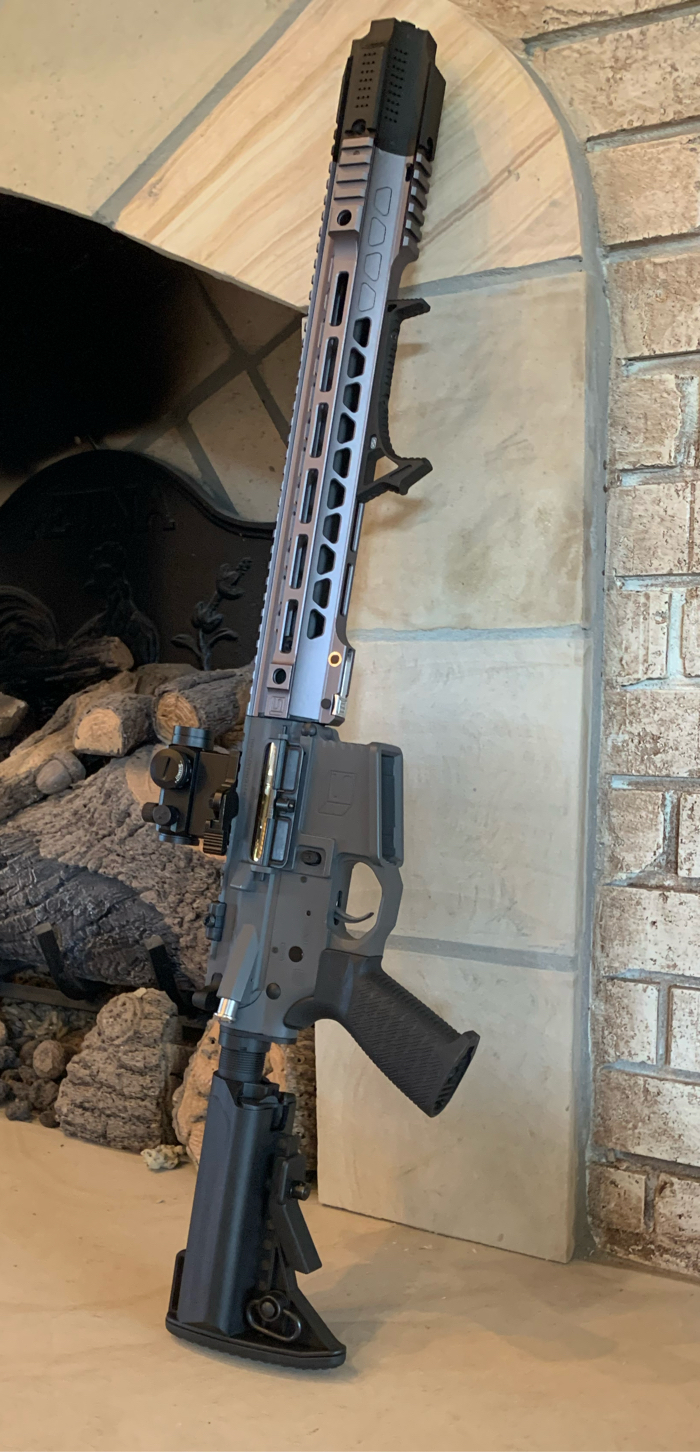 SOLD EMG SAI GRY AR-15 AEG Training Rifle w/ i5 Gearbox | HopUp Airsoft