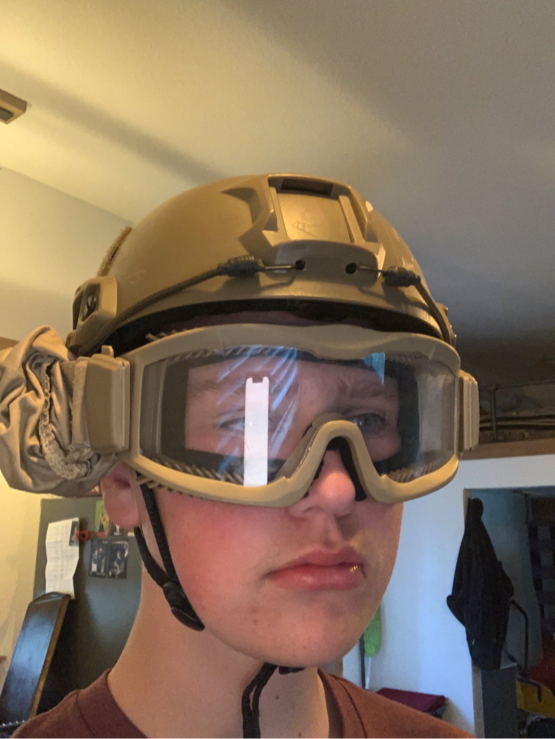 SOLD Tan goggles | HopUp Airsoft