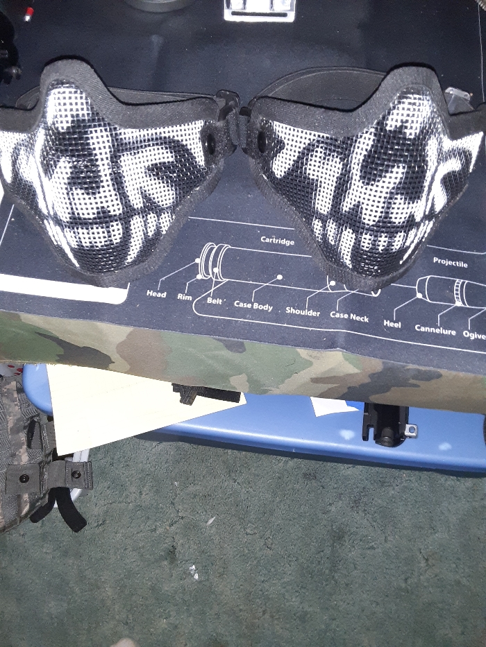 2 skull lower face mask | HopUp Airsoft