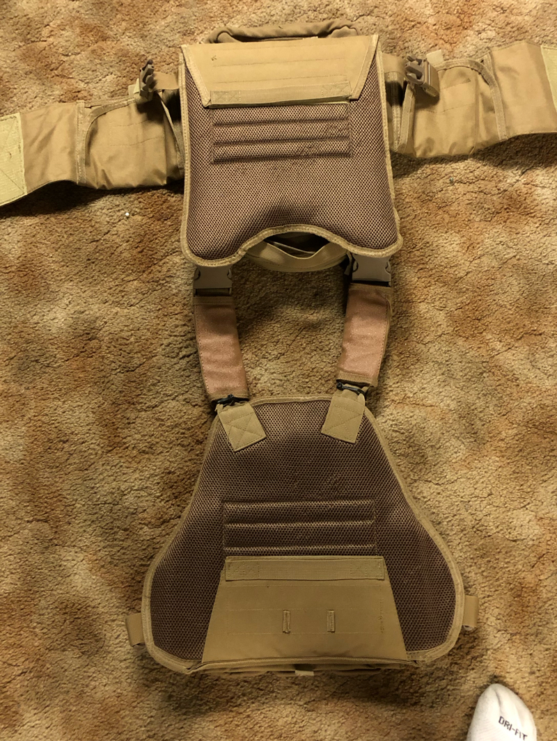 SOLD tan 60904 tan plate carrier tan pc | HopUp Airsoft