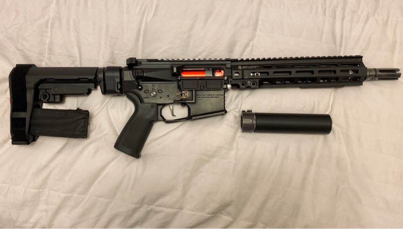 SOLD 52rps DSG Geissele mk8 ar pistol | HopUp Airsoft