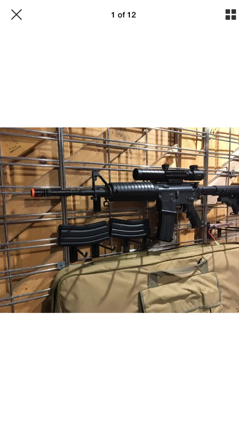 SOLD kwa custom m4 with accessories | HopUp Airsoft