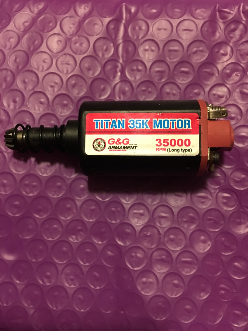 SOLD 35k Titan motor G&G | HopUp Airsoft