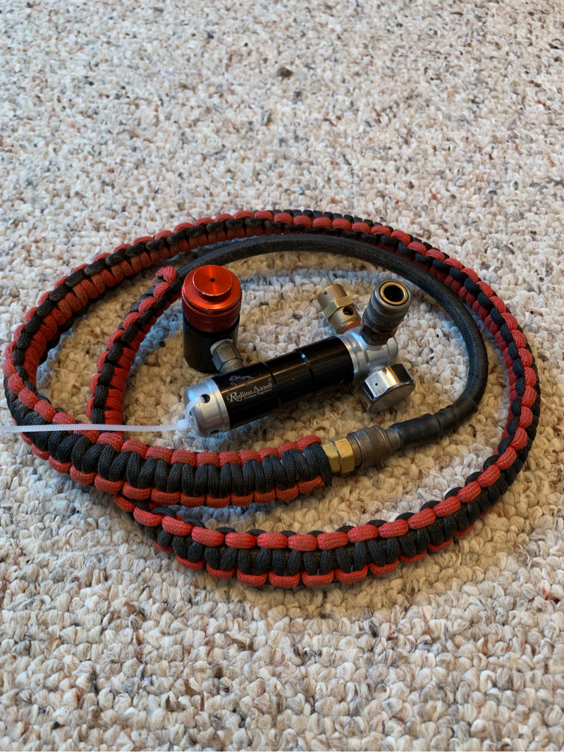 SOLD Redline Regulator and line (HPA) | HopUp Airsoft