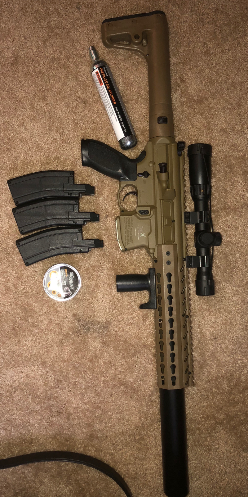 SOLD Sig Sauer MPX Scoped | HopUp Airsoft