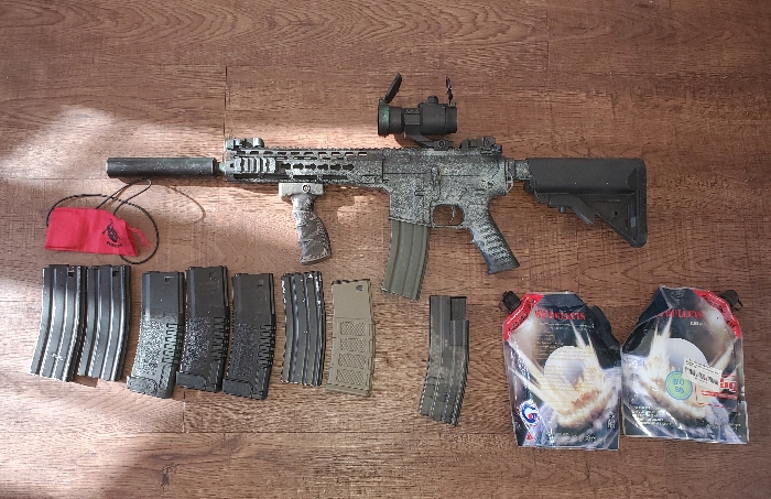 SOLD M4 + gear | HopUp Airsoft