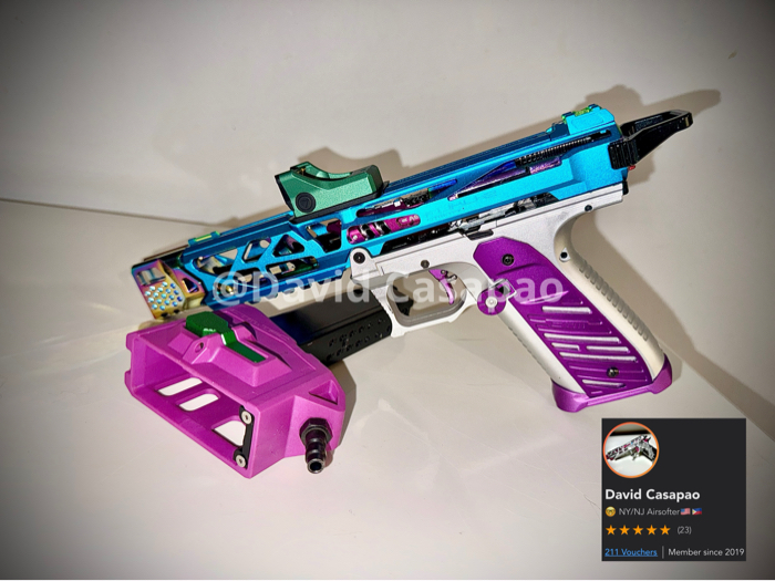 SOLD 🌈 Fully Built Custom CTM AAP01 | HopUp Airsoft