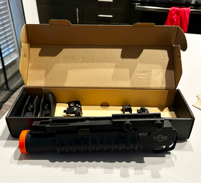Matrix 40mm under-barrel grenade launcher | HopUp Airsoft