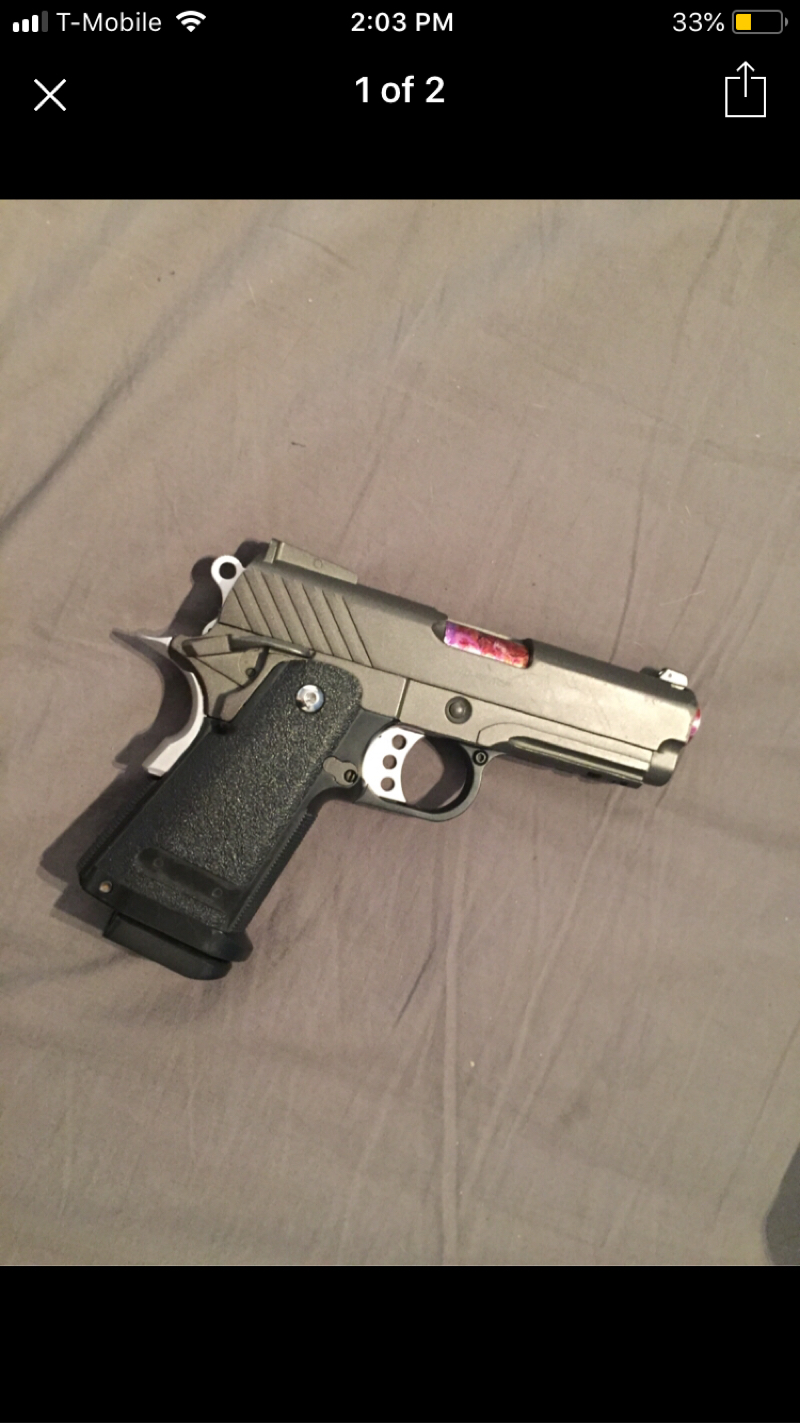 SOLD WE BABY HI CAPA | HopUp Airsoft