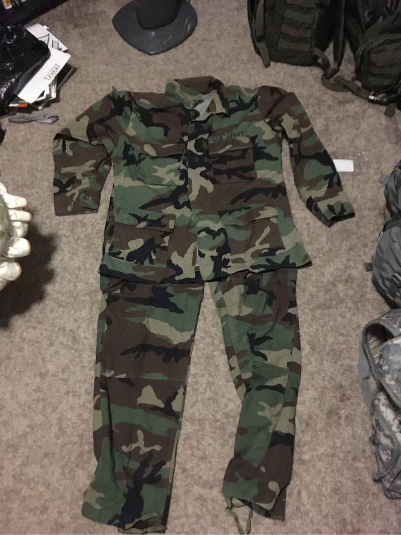 SOLD Desert/Woodland BDU set | HopUp Airsoft