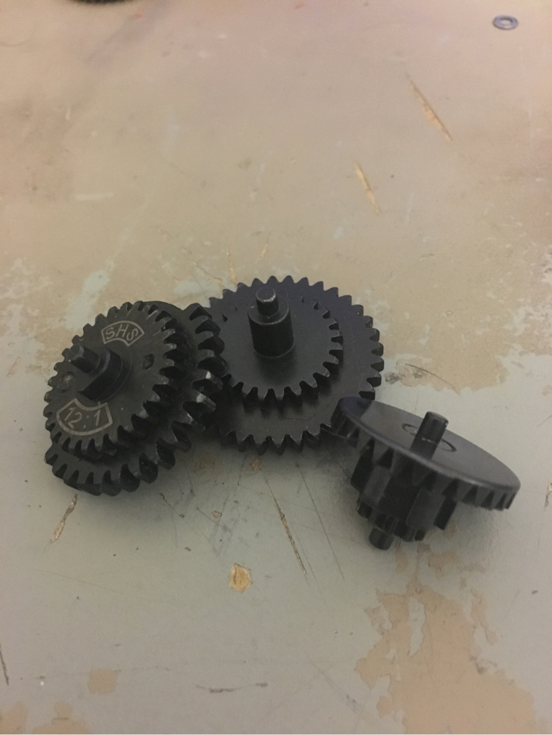 SOLD shs 12:1 gears | HopUp Airsoft