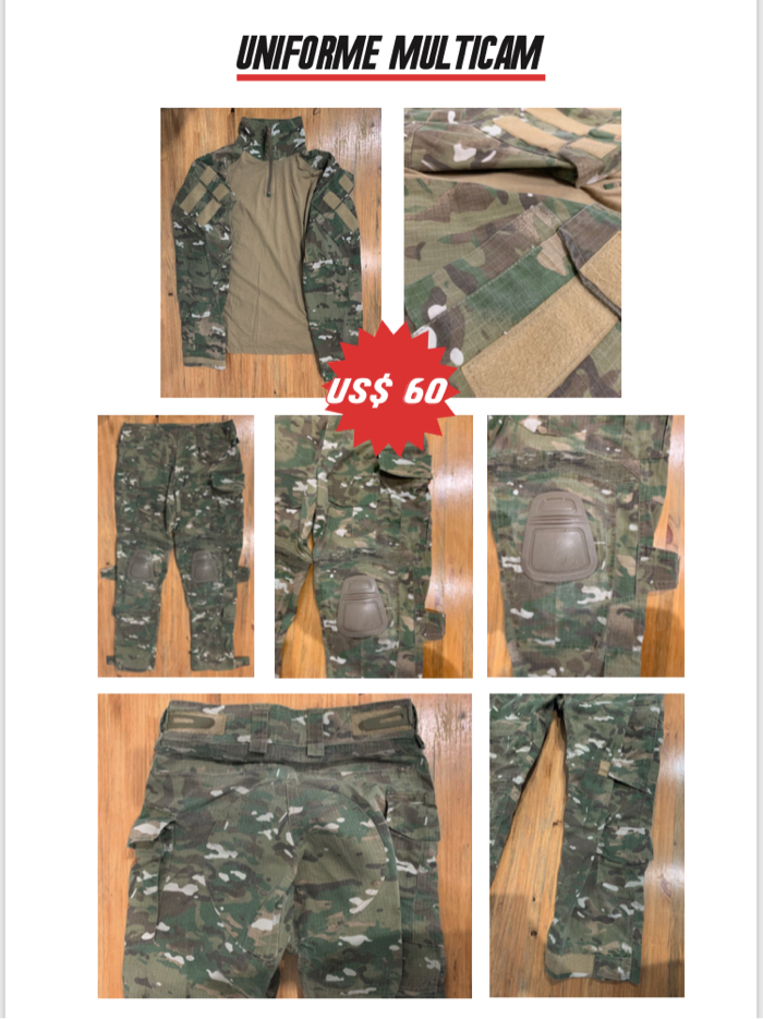 Uniforme multicam | HopUp Airsoft