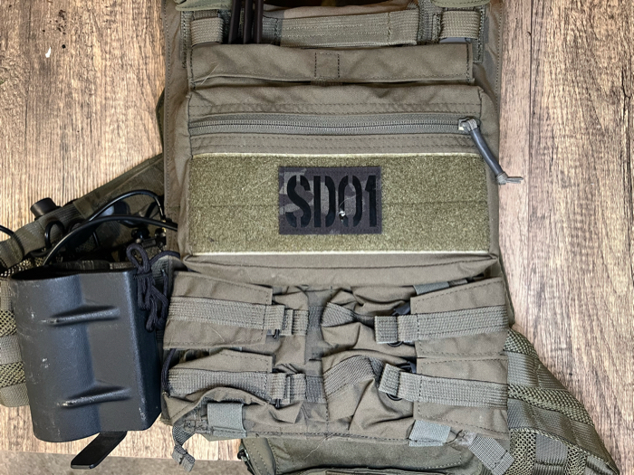 SOLD LBX Breacher Back Panel + kydex EG67 holder | HopUp Airsoft