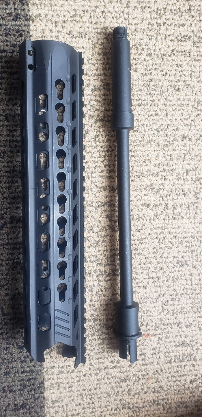 SOLD G&g predator rail and outer barrel | HopUp Airsoft