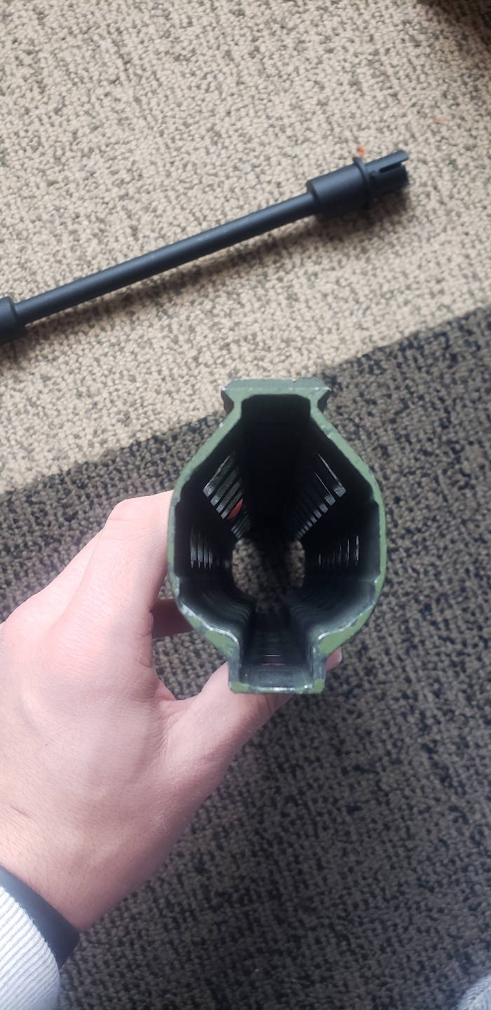 SOLD G&g predator rail and outer barrel | HopUp Airsoft