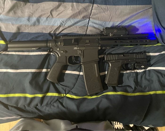 SOLD ARP Ssg M4 & Vx9 pistol | HopUp Airsoft