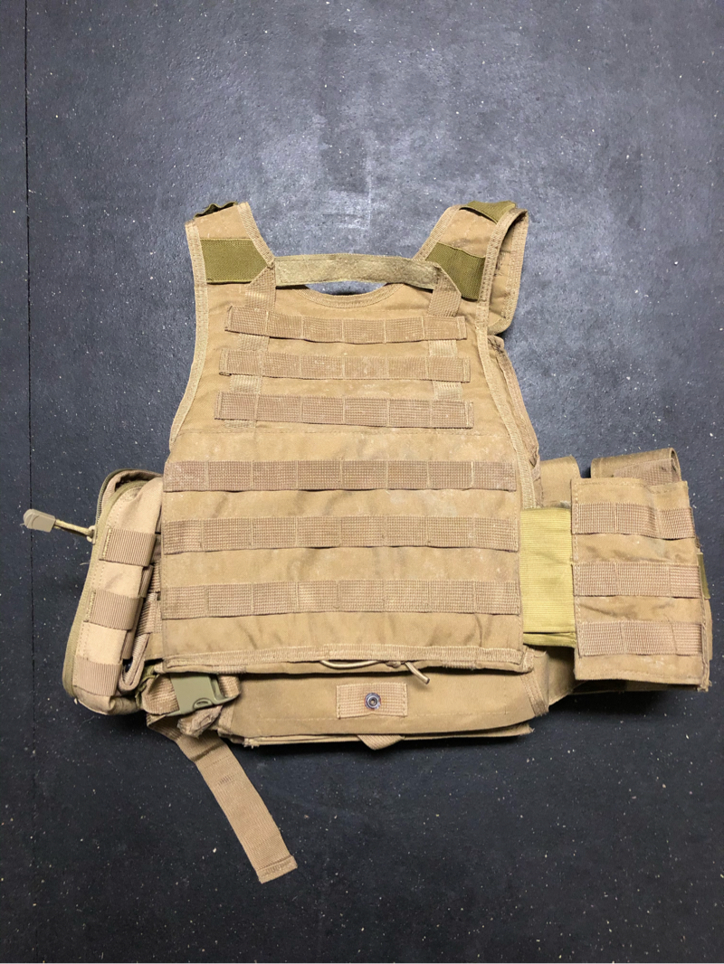 SOLD Tan tactical vest | HopUp Airsoft