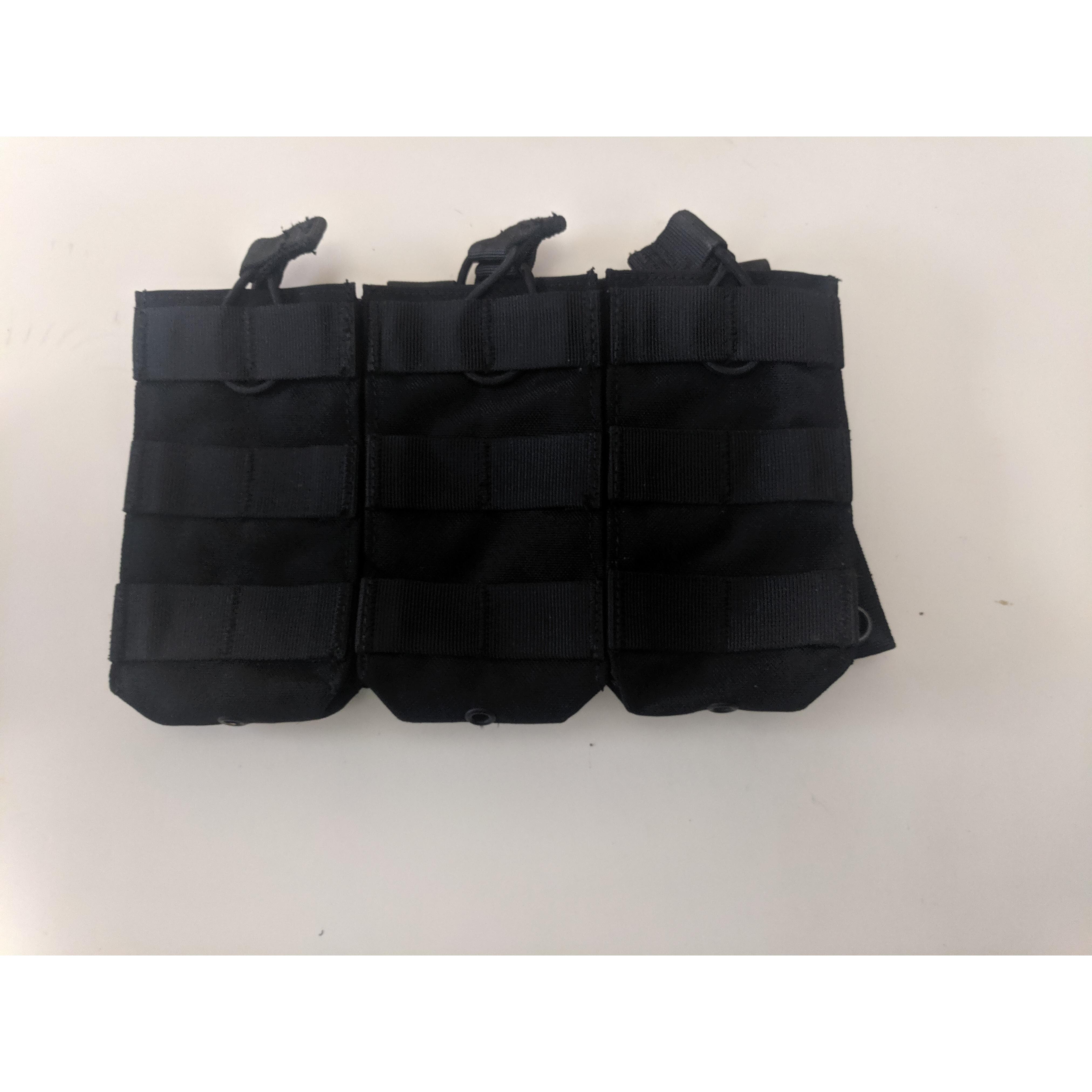 SOLD Single Stack Triple M4 Mag Pouches | HopUp Airsoft