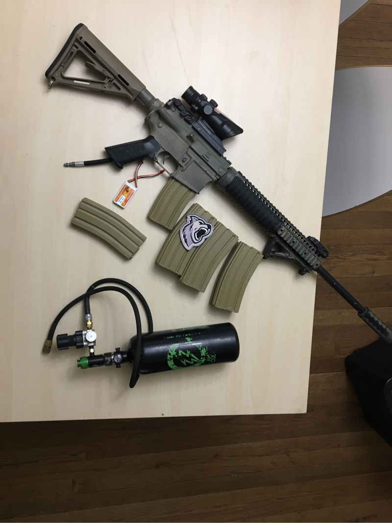 SOLD Complete PolarStar DMR setup | HopUp Airsoft