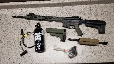 SOLD Wolverine Inferno Gen 2, Storm in grip regulator, VFC based rifle ...