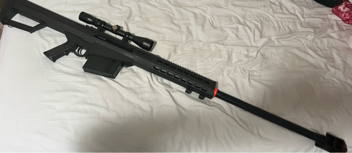 M82A1 spring reload rifle | HopUp Airsoft
