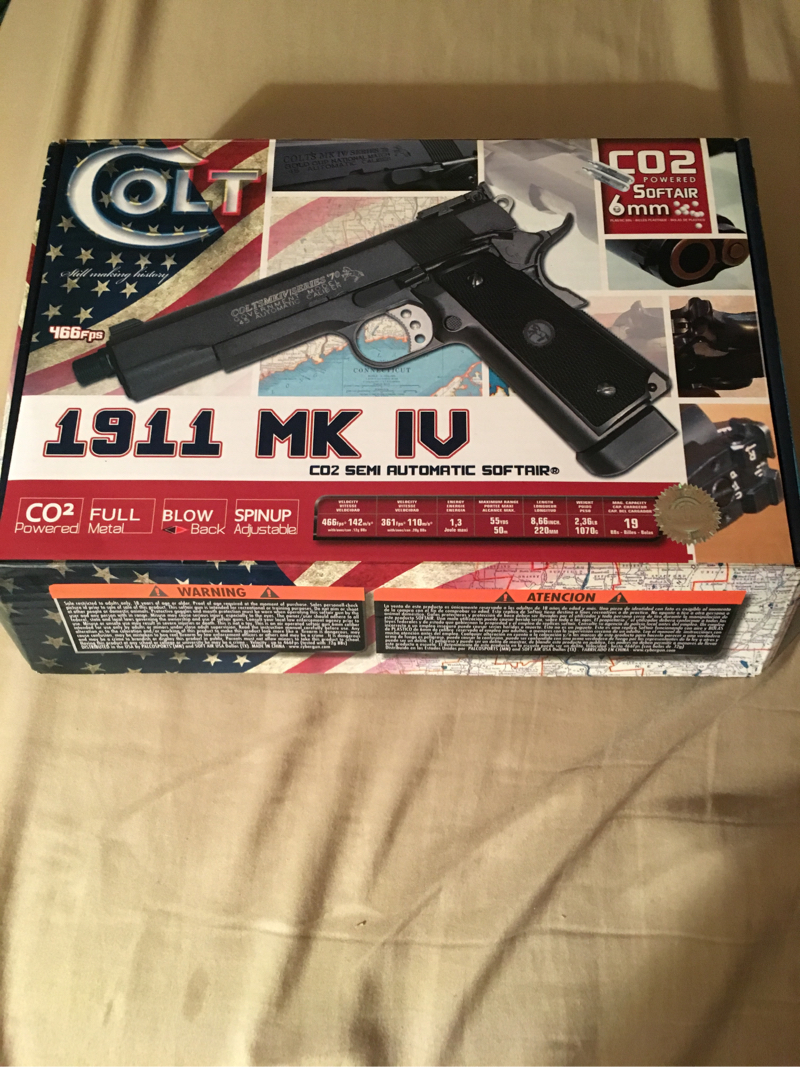 SOLD Colt 1911 MK IV | HopUp Airsoft
