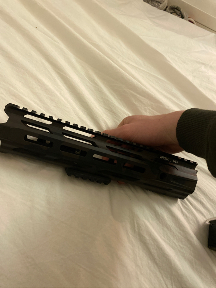 SOLD Krytac trident 10 inch rail, for Darque Thor | HopUp Airsoft