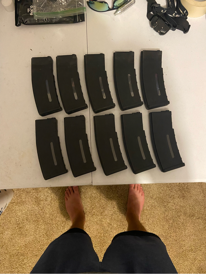 SOLD BAMF 190rd mags x10 | HopUp Airsoft