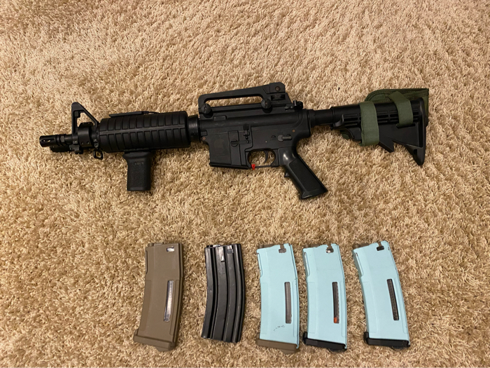 SOLD 13:1 SSG Sleeper semi- retro m4 build | HopUp Airsoft