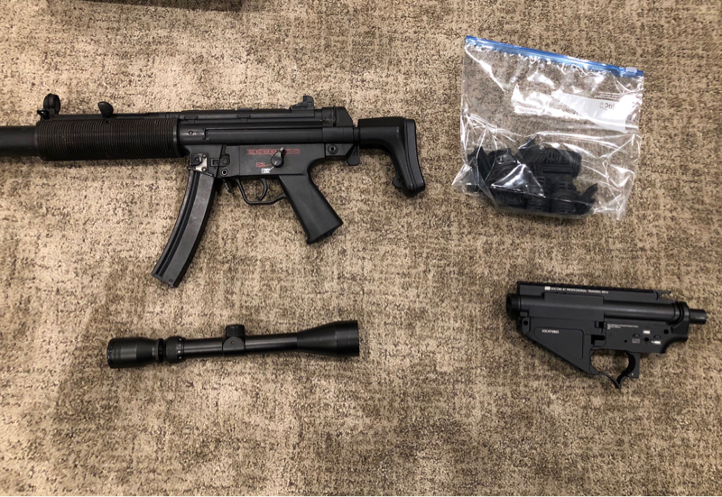SOLD MP5SD, socom 47 Sr47 receiver, Boneyard scope | HopUp Airsoft