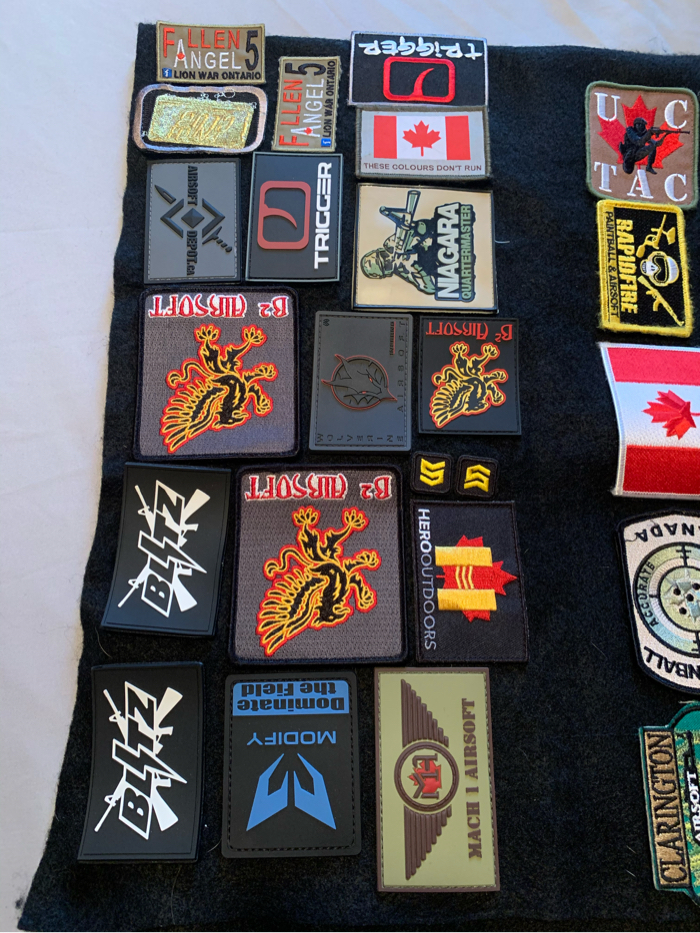 WTS Patch Wall | HopUp Airsoft