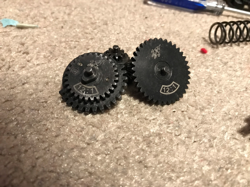 SOLD Rocket (SHS) 12:1 gearset | HopUp Airsoft