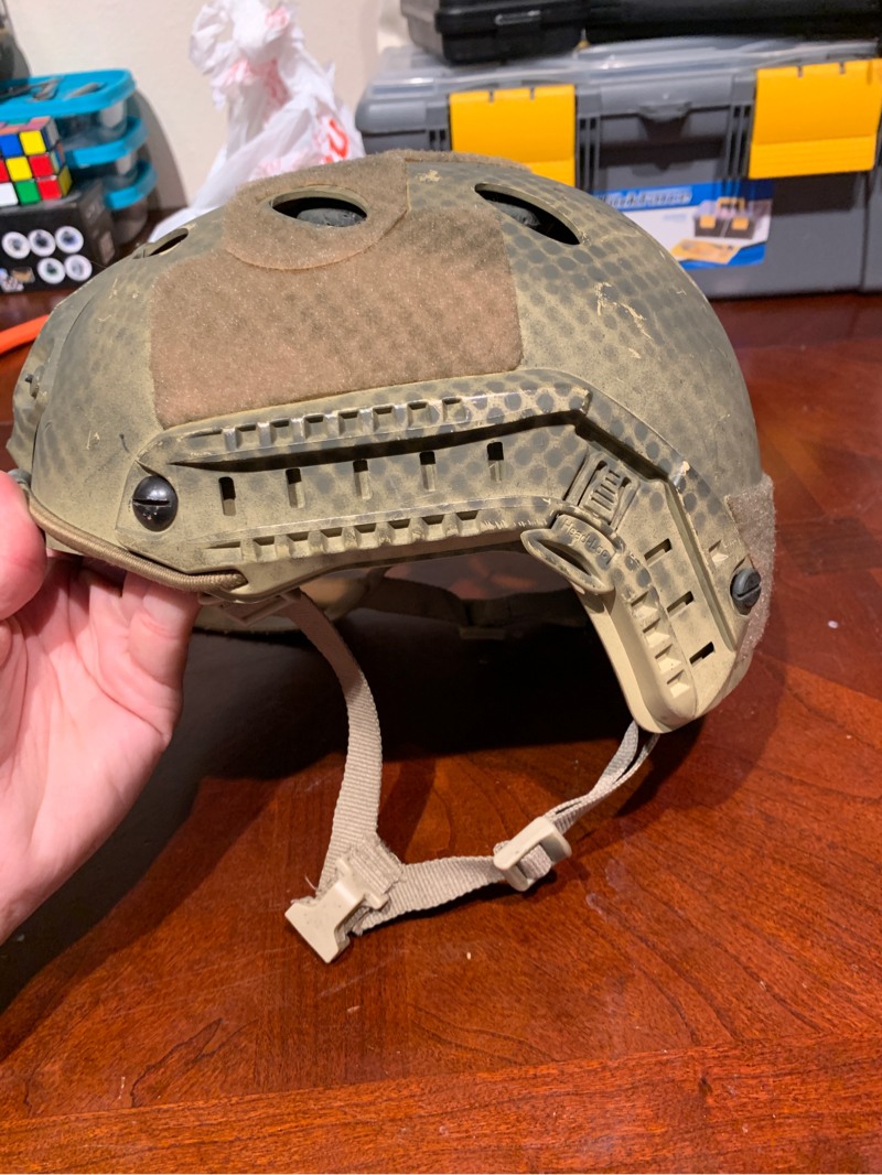 SOLD Snakeskin bump helmet | HopUp Airsoft