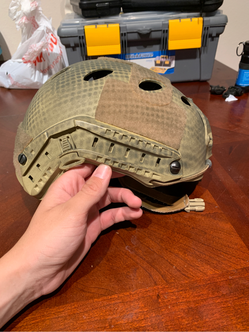 SOLD Snakeskin bump helmet | HopUp Airsoft