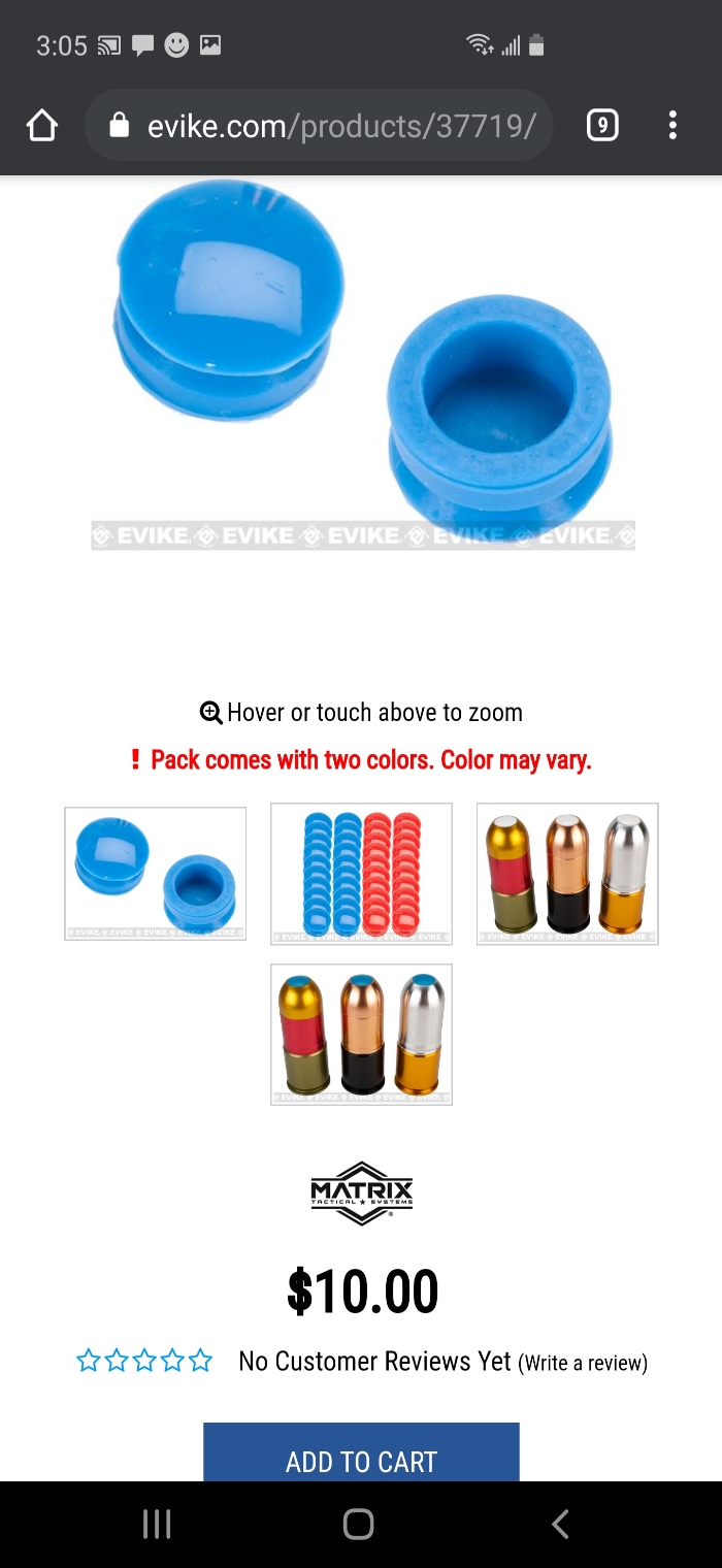 SOLD Universal grenade shell plugs | HopUp Airsoft