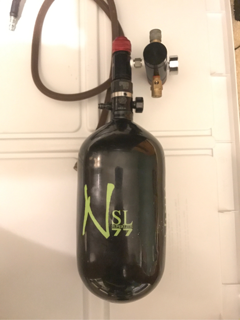 SOLD HPA air rig. (ninja tank, fire base sfr reg, amped line) | HopUp ...