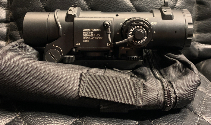 SOLD 1x - 4x Magnification Elcan Specter DR Style sight repro Made with ...