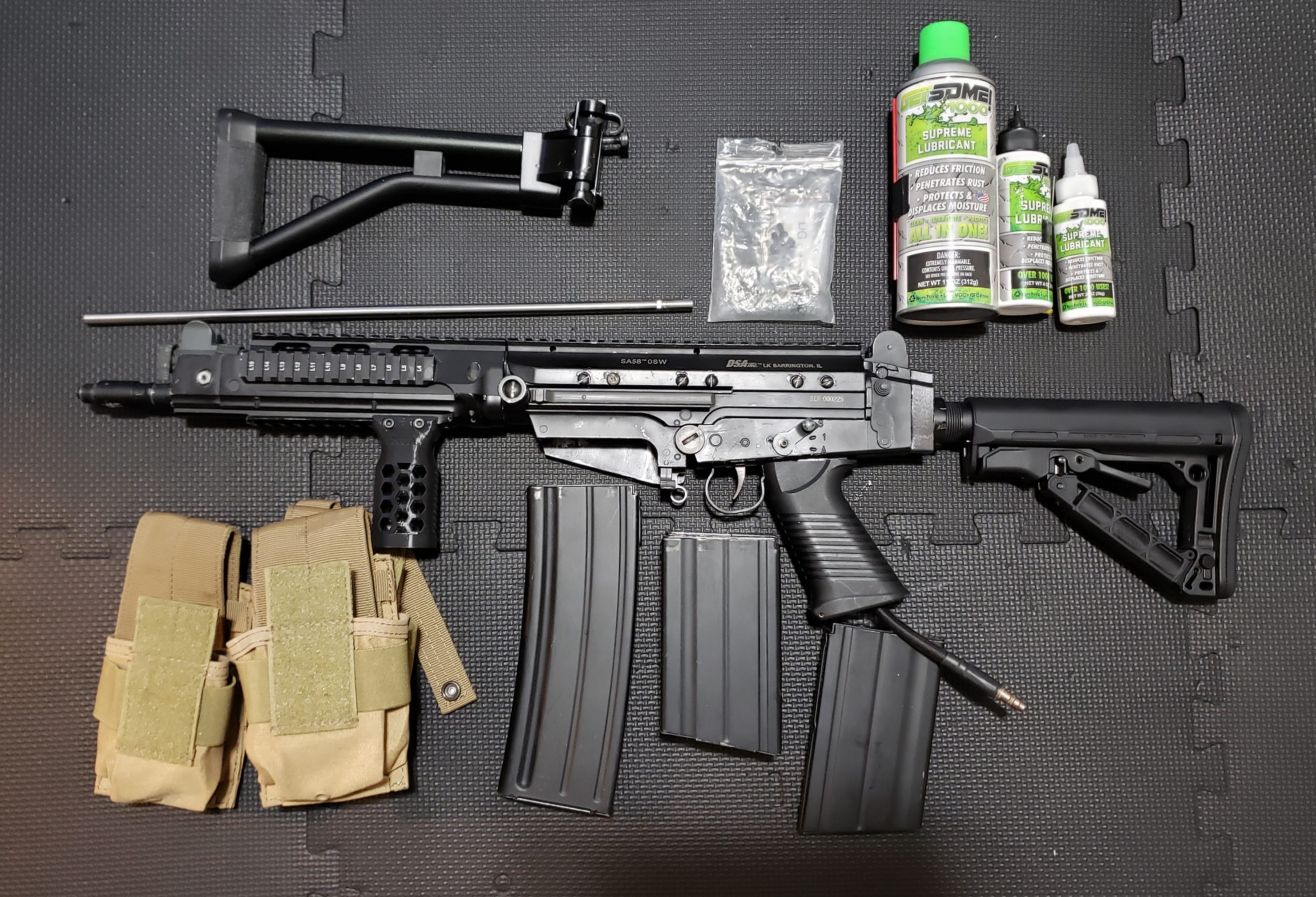 SOLD Daytona DSA SA-58 OSW Edition Starter Kit | HopUp Airsoft