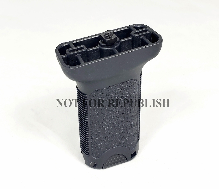 SOLD Mlok Style Canted Vertical Stubby Stippled Grip w/ Storage | HopUp ...